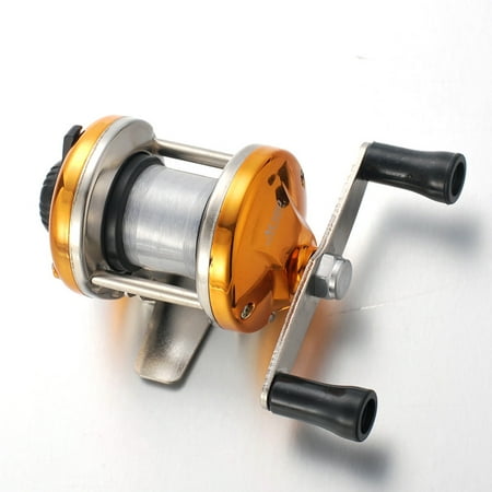 Mini Metal Bait Casting Spinning Reel Ice Fishing Reel Fish Water Wheel ...