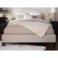 Florida Upholstered Traditional Bed Frame in Pebble Beach, Queen or ...