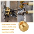 10Pcs Brass Flares Nut Copper Pipe Extension Joint Connectors ...