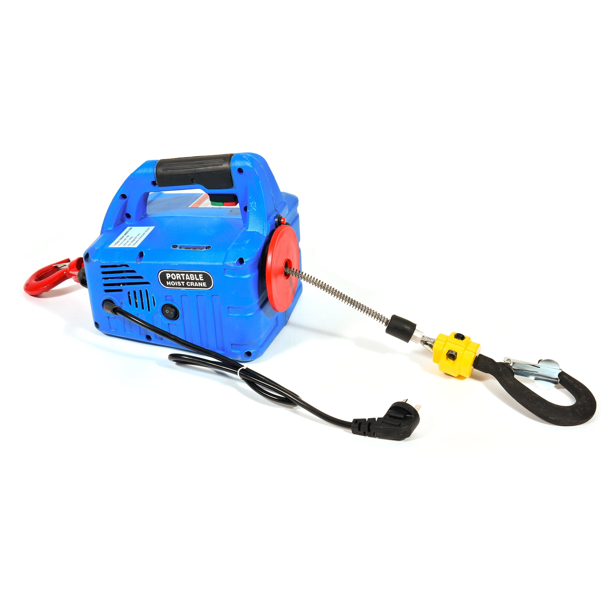 Buy ECCPP 1100lb Portable Electric Hoist Lift Overhead Winch with ...