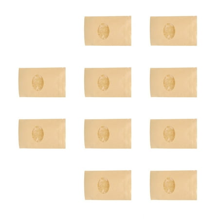 mmirethe 10PCS Bag Kraft Paper Storage Bags Reusable Convenient U ...