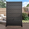 MAYEERTY 72x47x16 Inch Black Coin B-Shaped Rectangular Galvanized Steel ...