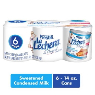 Nestle La Lechera Sweetened Condensed Milk Cans 5.25 lb. - Walmart.com