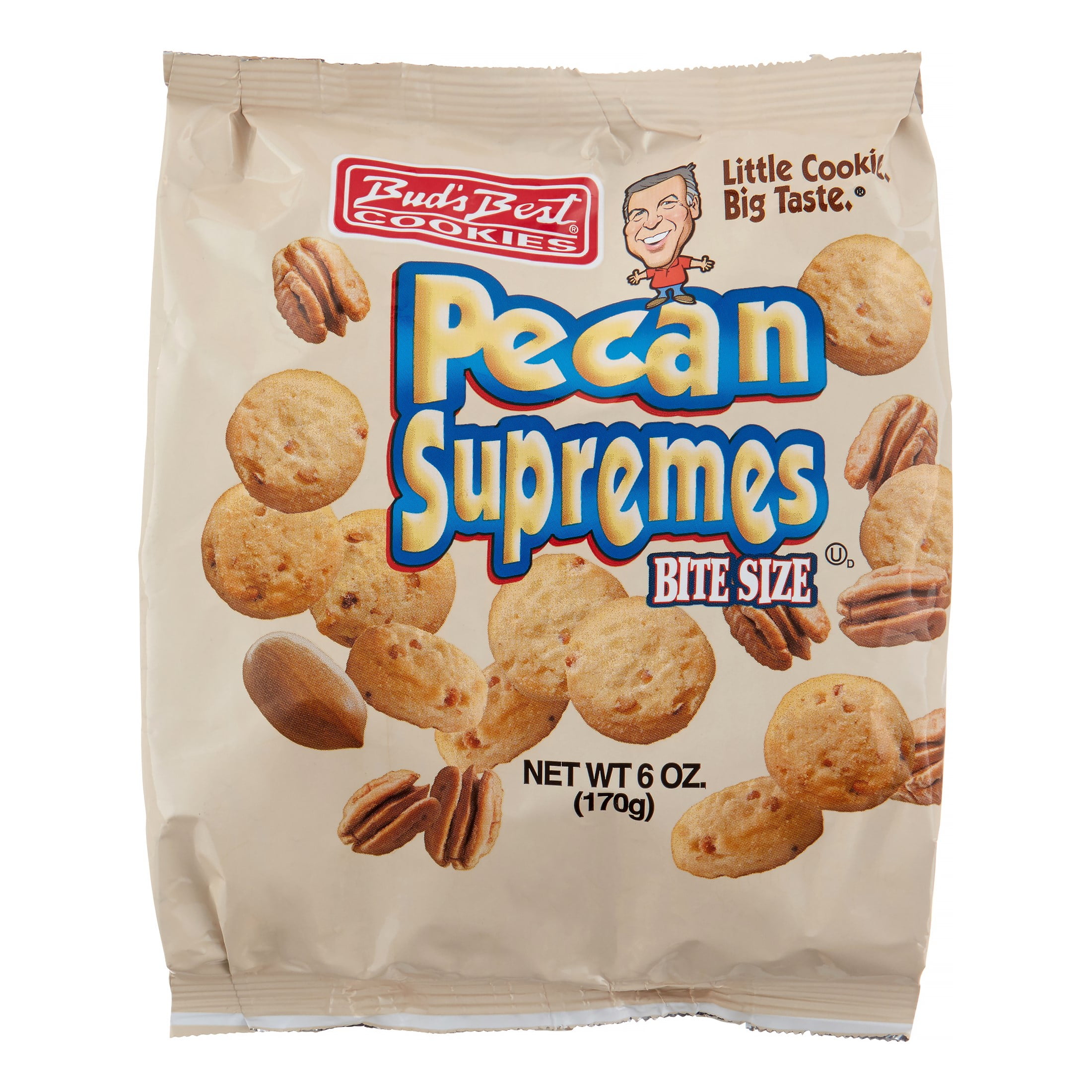 Buds Best Pecan Supreme Cookies, 6 Oz. - Walmart.com