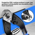 Wire Cutters Heavy Duty Cutting Up to 3/16", Metal Cable Cutters for ...