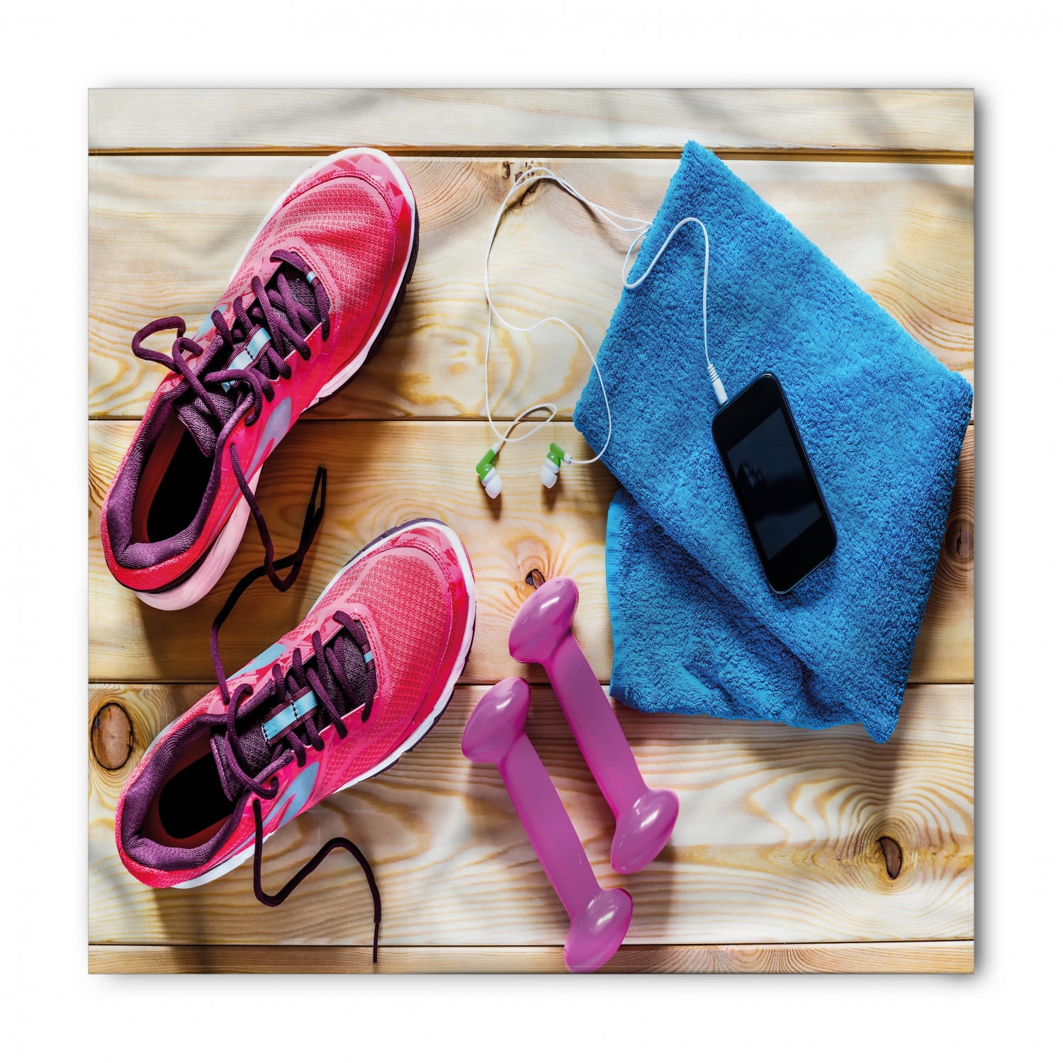 Fitness Bandana, Women's Gym Equipment, Unisex Head and Neck Tie, by ...