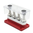 ametoys 600A Distribution Block Bus Bar 4 x 38 Posts 48V Busbar Box - Walmart.com