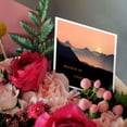 3drose, Gorgeous Sunset in the Mountains with a Message, 6 Greeting ...