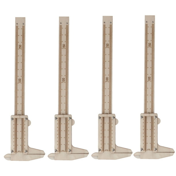 Children Assembling Toy,DIY Vernier Caliper Wooden Children Vernier ...