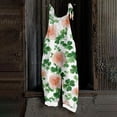 Fgvctg St. Patrick's Day Womens Jumpsuits Wide Leg Pant Holiday ...
