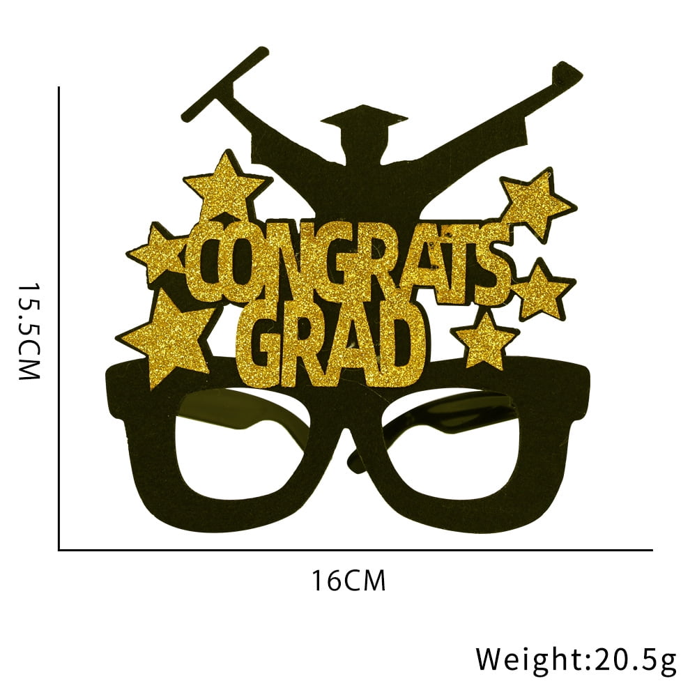 Graduation Photo Glasses Props 2023 Graduation Decorations Class of ...