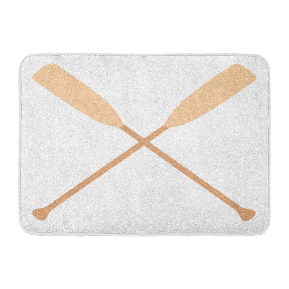 NUDECOR Paddle Two Wooden Crossed Oars Rowing Boat Water Sport Cross ...