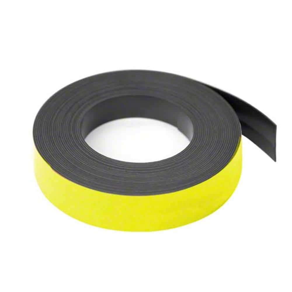 MagFlex® Lite Flexible Matt Yellow Magnetic Gridding Tape - 25mm Wide ...