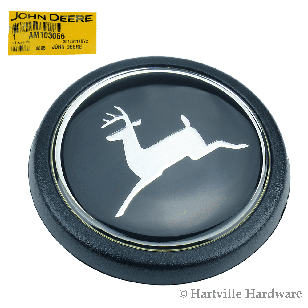 John Deere Original Equipment Steering Wheel Cap #AM103066 - Walmart.com