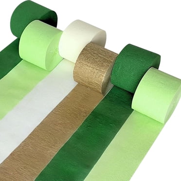 Crepe Paper Streamers,12 Rolls Crepe Paper Streamers for Party, Wedding ...