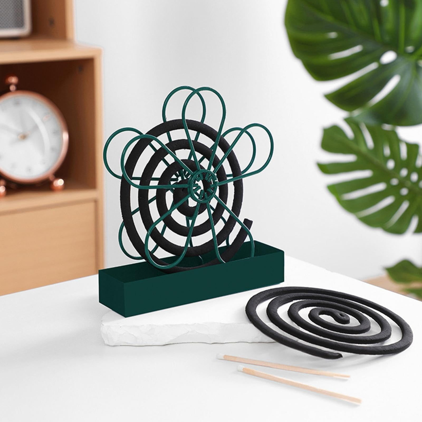 Perfume Summer Flower Shape Mosquito Coil Rack Iron Art, Mosquito Coil ...