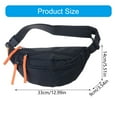 Adjustable Waist Bag Chest Bag Small Crossbody Bag Trend Belt Bag Phone ...