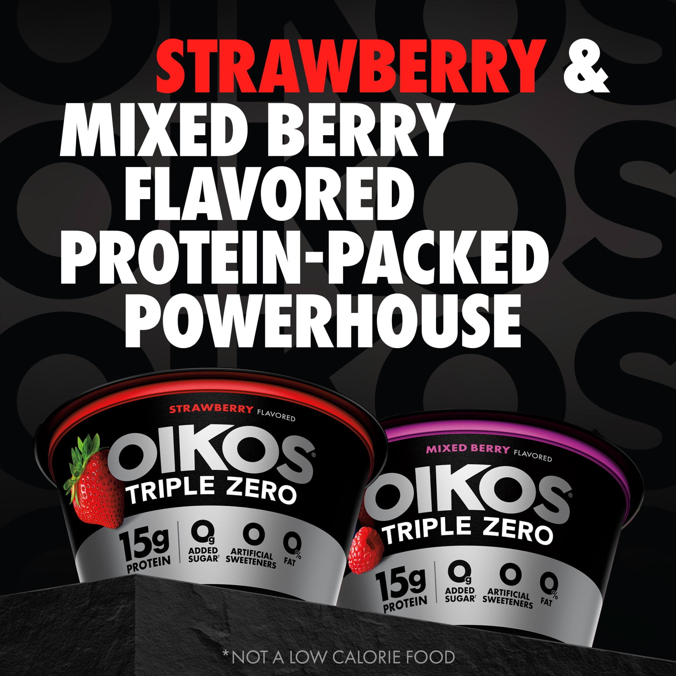 Oikos Triple Zero Nonfat Greek Yogurt, Assorted Flavors, 5.3 oz, 6 Pack ...
