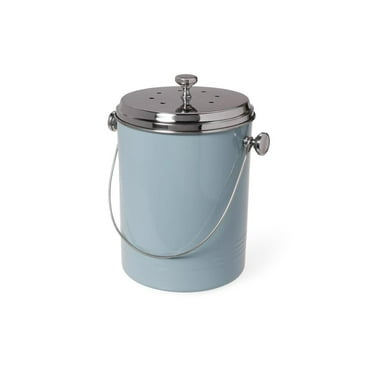 Norpro 1.5 Gallon Jumbo Stainless Steel Compost Keeper - Walmart.com