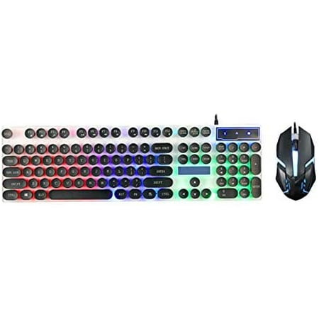 Wired Gaming Keyboard and Mouse, Button lifespan: 5 million times ...