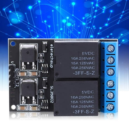 Low Pulse 2-channel Bistable Self-Locking Trigger Relay Board 12V MCU ...