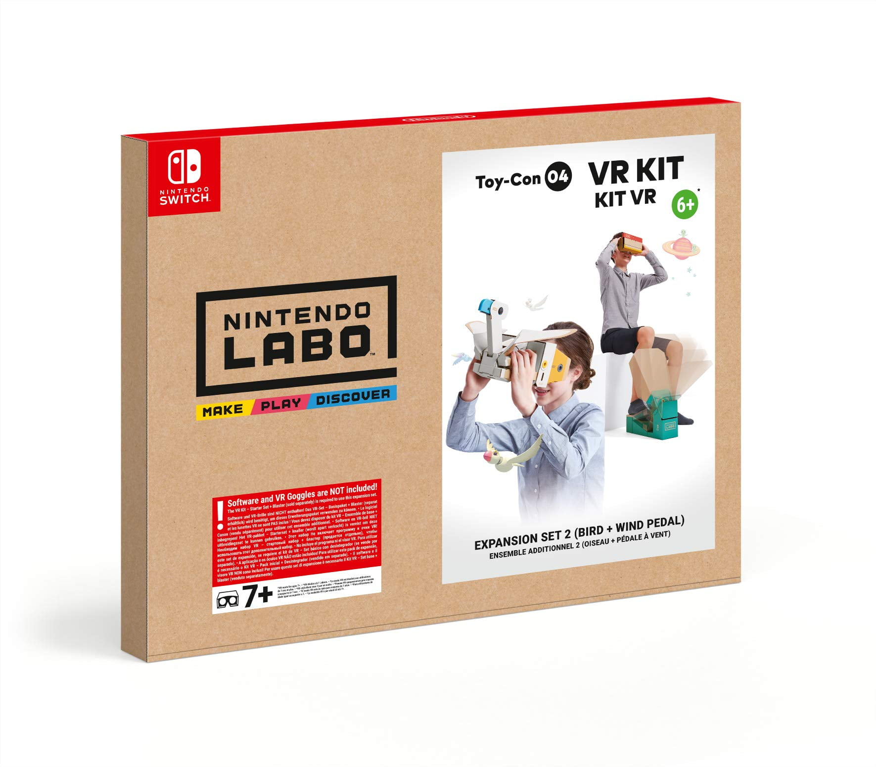 Nintendo Labo VR Kit Expansion Set 2 Bird Wind Pedal CaveGamers