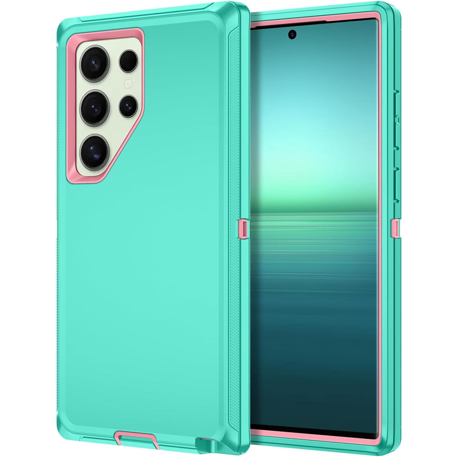 [PST] Samsung Galaxy S25 Ultra Étui Rigide de Protection, Triple Couche ...