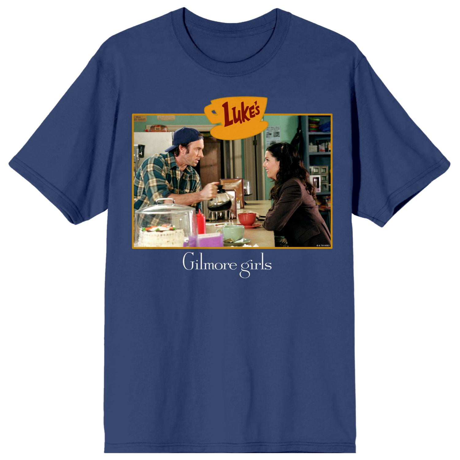Click here for Bioworld Gilmore Girls Lukes Picture Blue Youth T-... prices