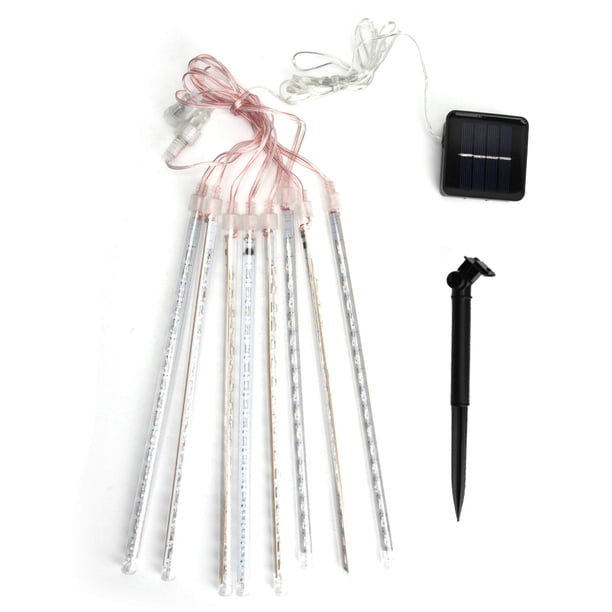 30cm Solar Shooting Stars Wire String Fairy Lights Outdoor Waterproof ...