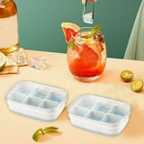NNgdian Ice Tray Trays, Mini Ice Tray Tray, Silicone Old Fashioned Ice ...