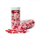 Krazy Sprinkles - Edible Red & Pink Lips Shapes - Bold Cake Decoration ...