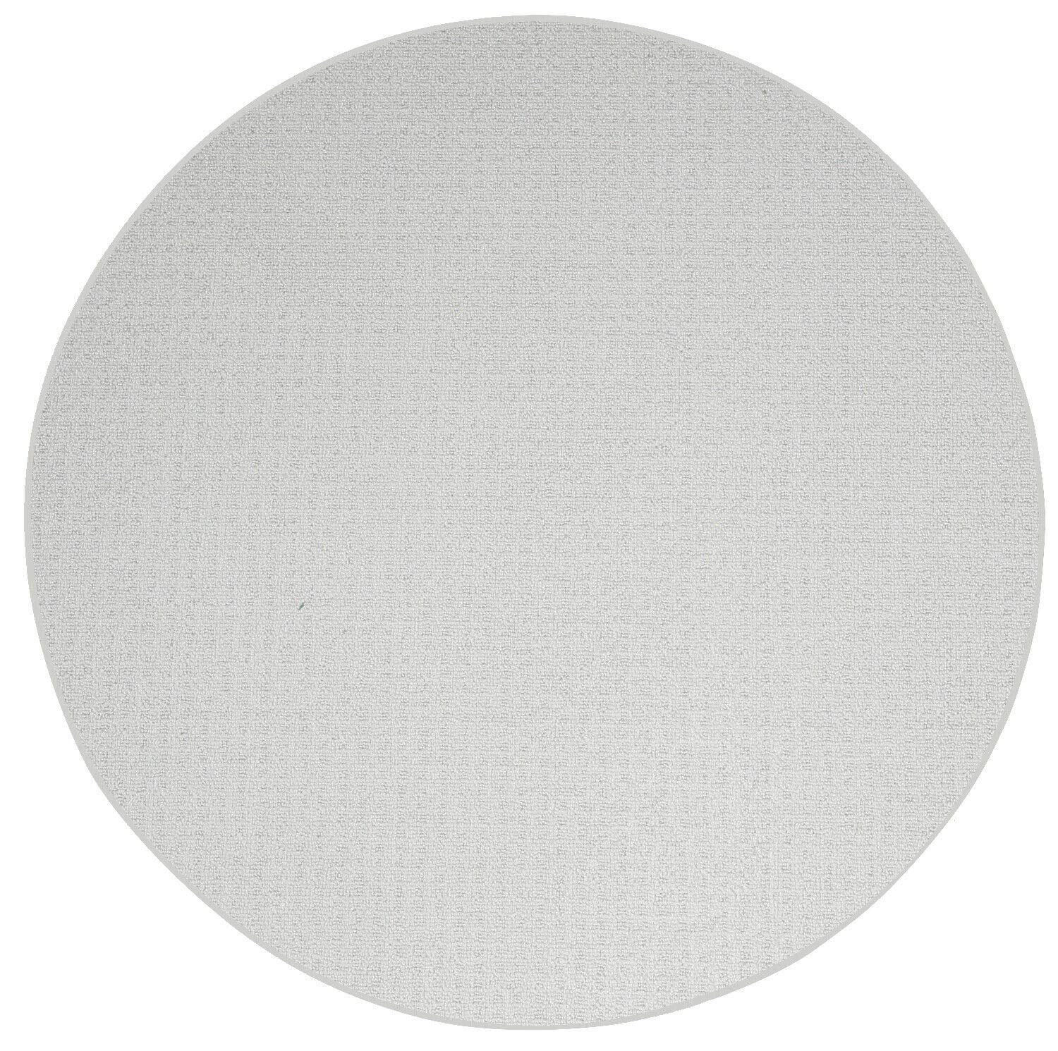 Furnish My Place Framed Rug - 2 ft., Round, Ivory, Designer Accent Rug ...