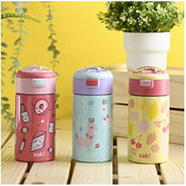 Zak Designs 15-oz. Water Bottle 3-Pack Set Stainless Steel Vacuum ...