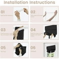 EDASCV-Blackout Door Curtain Tricia - Thermal Insulated Light Block ...