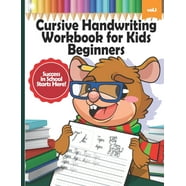 Beginner's Cursive Workbook Grades 2 - 5: Ocean and Underwater Themed ...