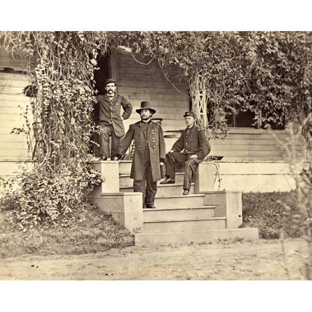 Print: Bv't. Maj. General Rufus Ingalls, circa 1861 - Walmart.com