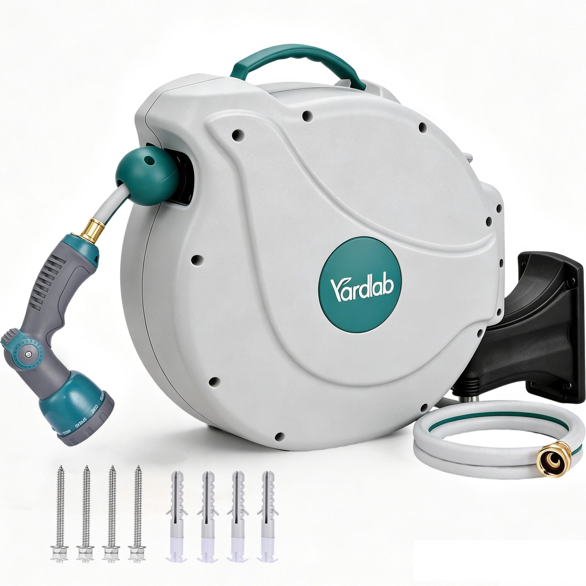 Click here for Yardlab Retractable Garden Hose Reel 1/2 In X 66ft... prices