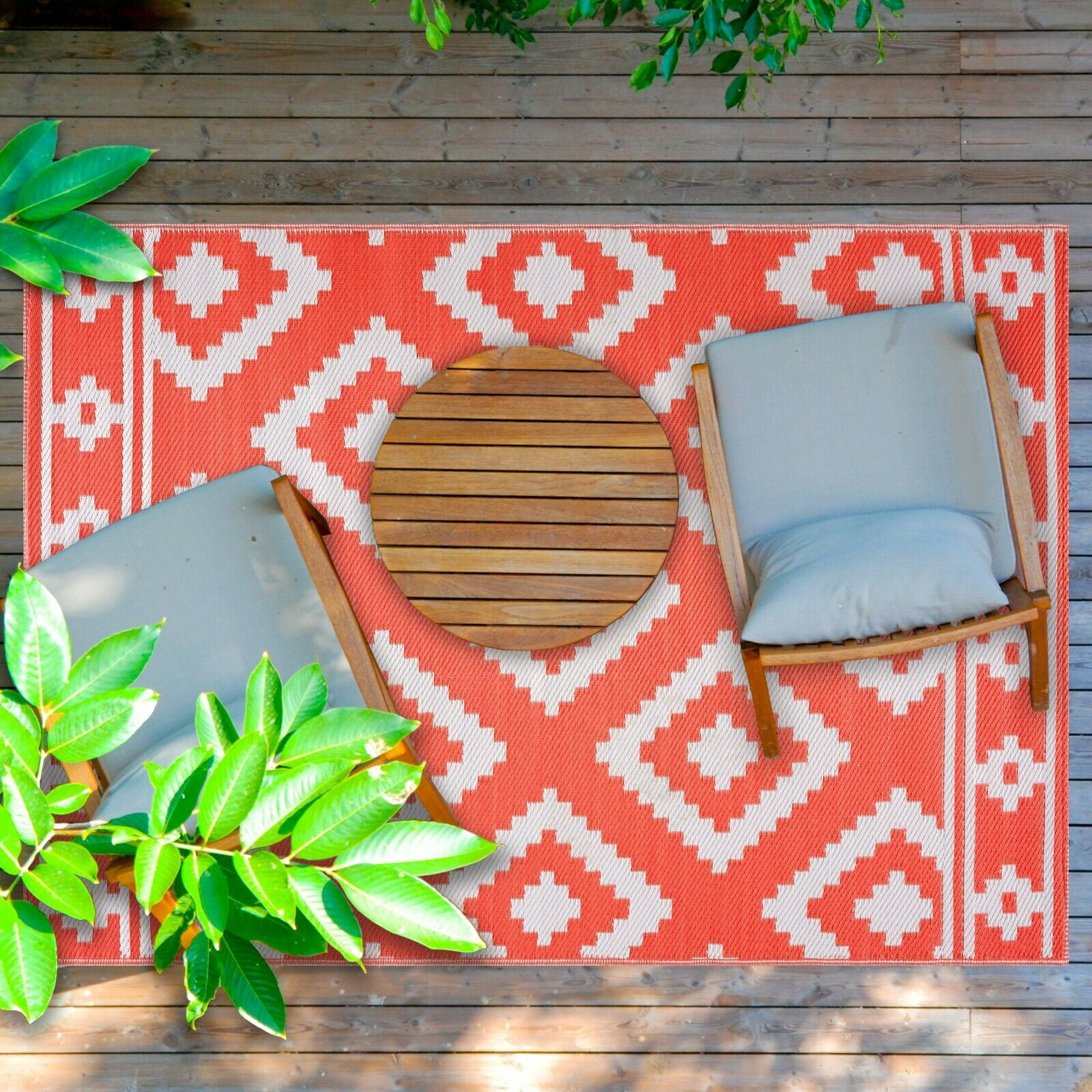 Milan Design 100% Eco-friendly Lightweight Plastic Outdoor Mat/Rug ...