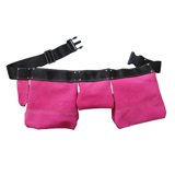 POCKETWISE 11 Pockets Women's Pink Leather Tool Belt - Walmart.com