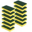 SCRUBIT Heavy Duty Scrub Sponges (24 Pack) - Odorless Kitchen ...