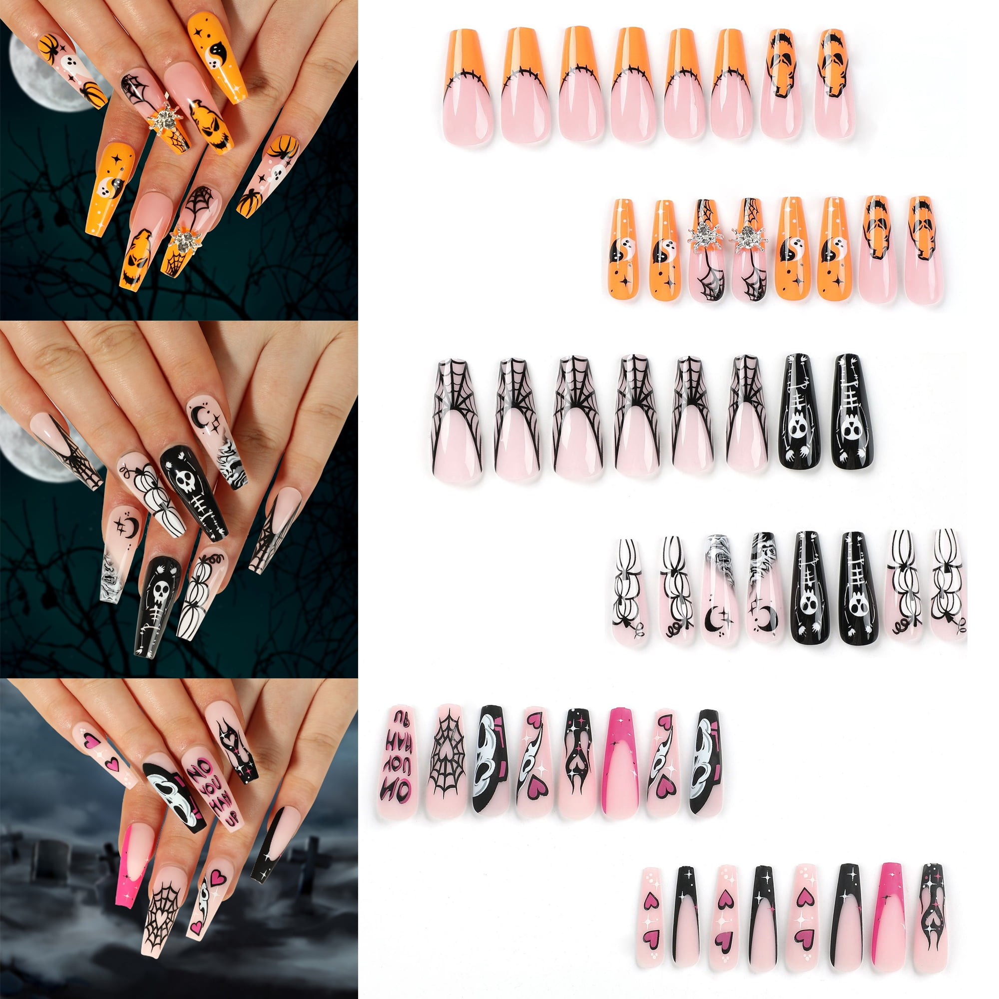 Spider Web Toe Nails