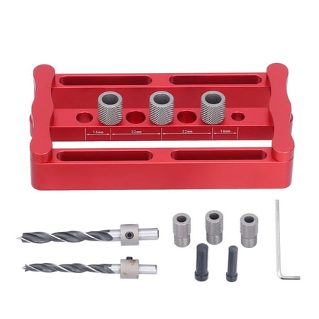 Wood Dowel Hole Drilling Locator,Centering Dowelling Jig Kit Punch ...