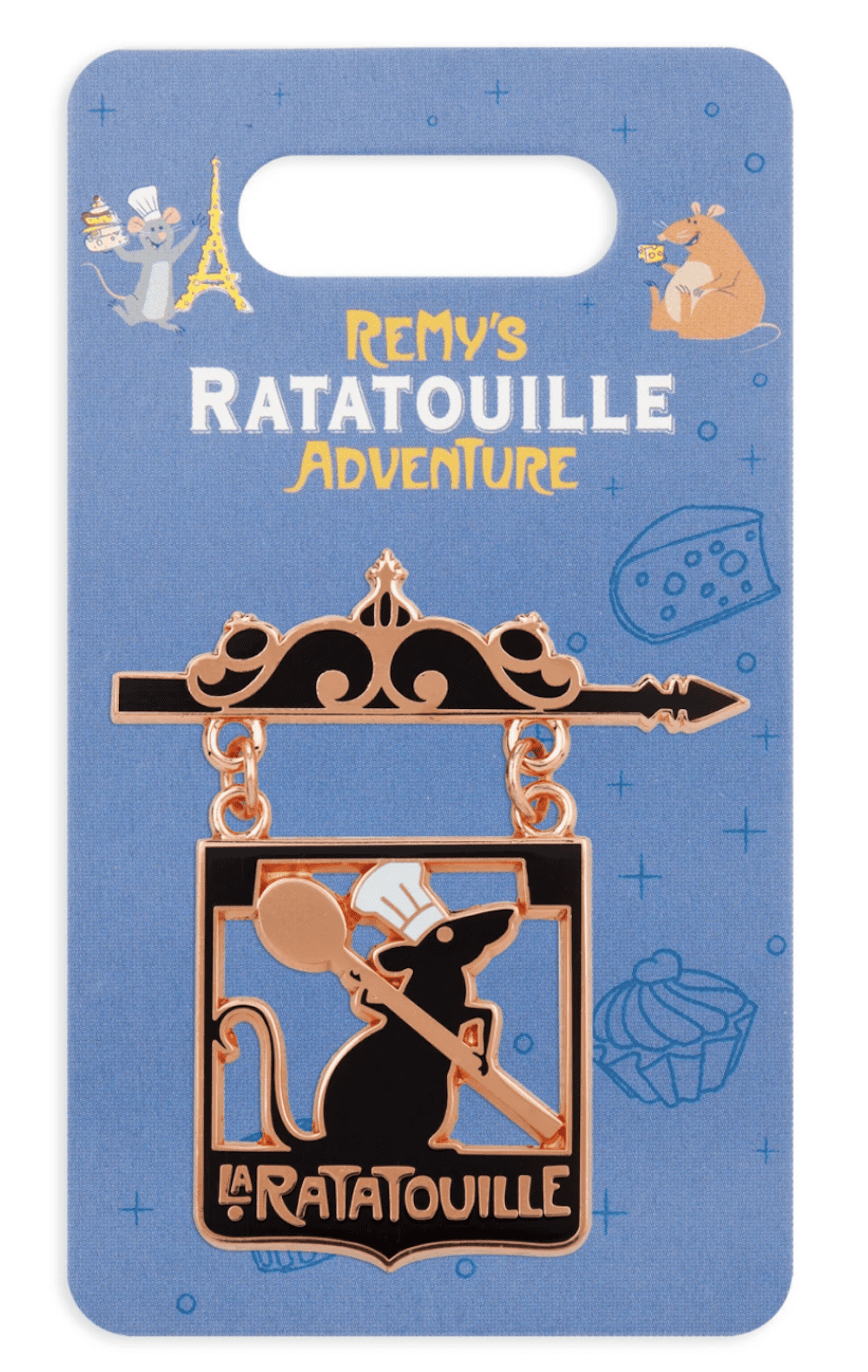 Disney Parks Remy Ratatouille Sign Pin Adventure New - Walmart.com