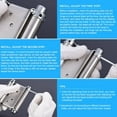 3 Inch Stainless Steel Double Action Spring Door Hinge for Saloon Cafe ...