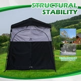 Oversized Instant Pop-Up Privacy Tent for Camping, Outdoor Showers, and ...