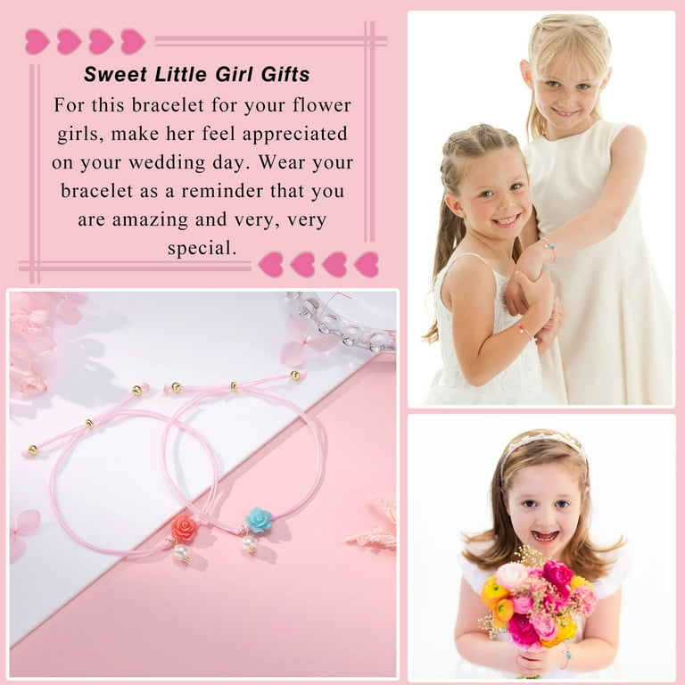 Flower Girl Gifts Bracelets Flower Girl Proposal Gifts From