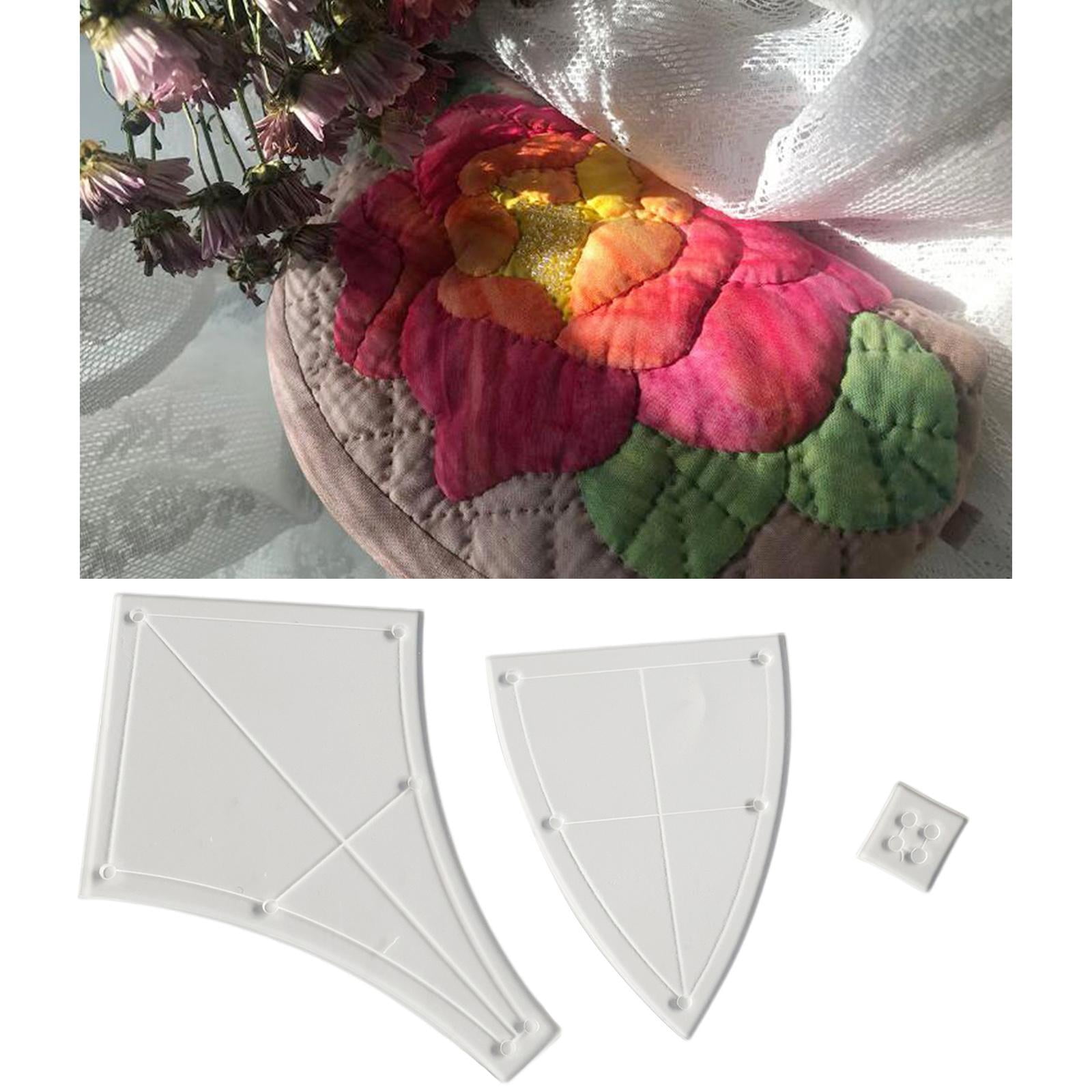 Transparent Quilting Template Craft Quilt Stencil Sewing Machine for ...