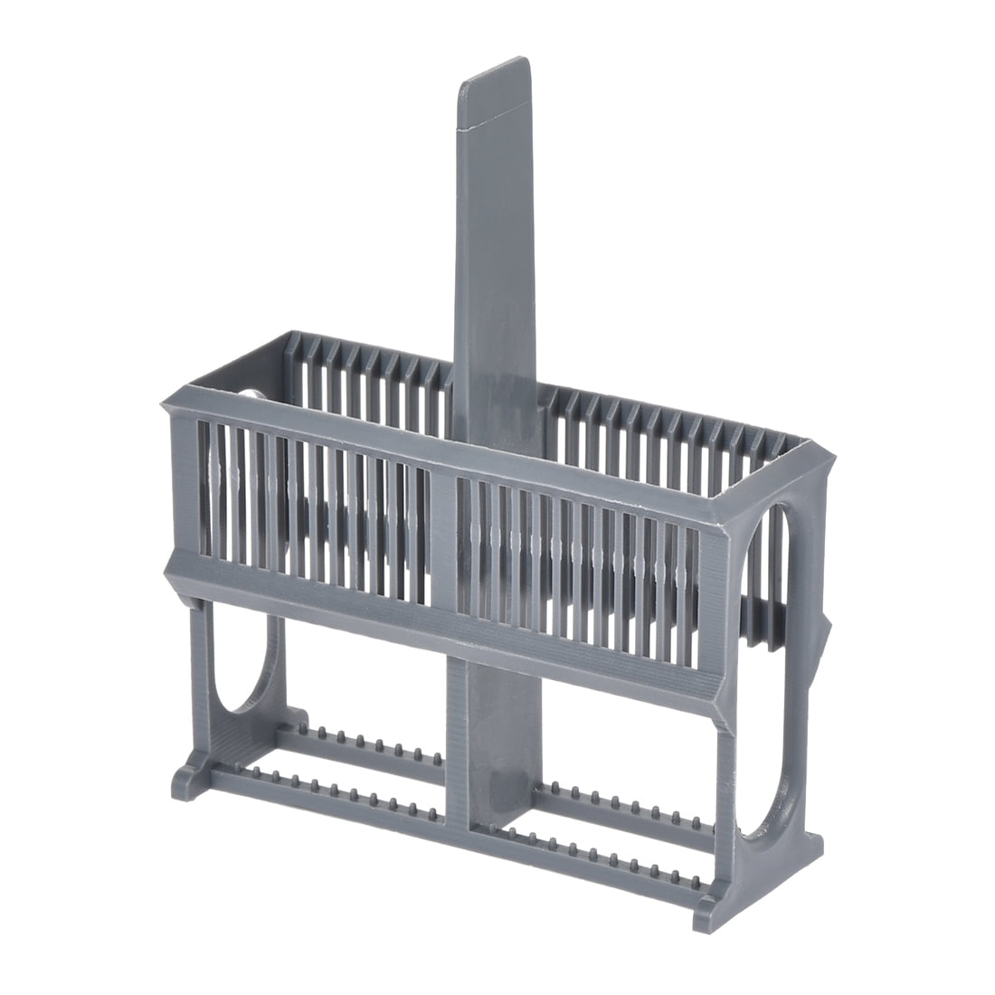 Microscope Slides Rack 24 Positions Polypropylene Staining Rack Gray ...