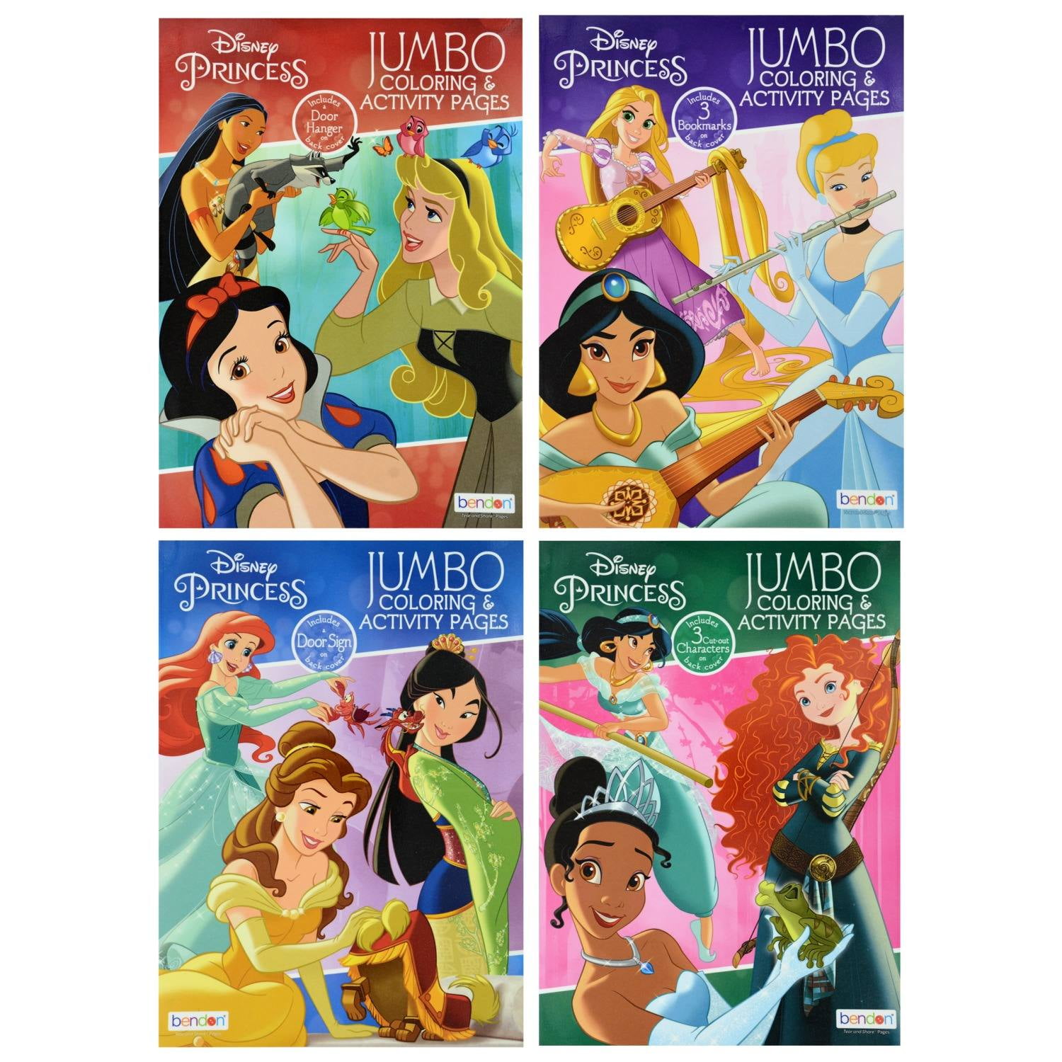 Bendon Disney Princess Coloring and Activity Pages - Walmart.com