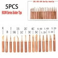5pcs Soldering-Iron Tip Pure Copper 900M-T IS/I/B/K/SK Electric Soldering Iron-Lead Free Welding ...